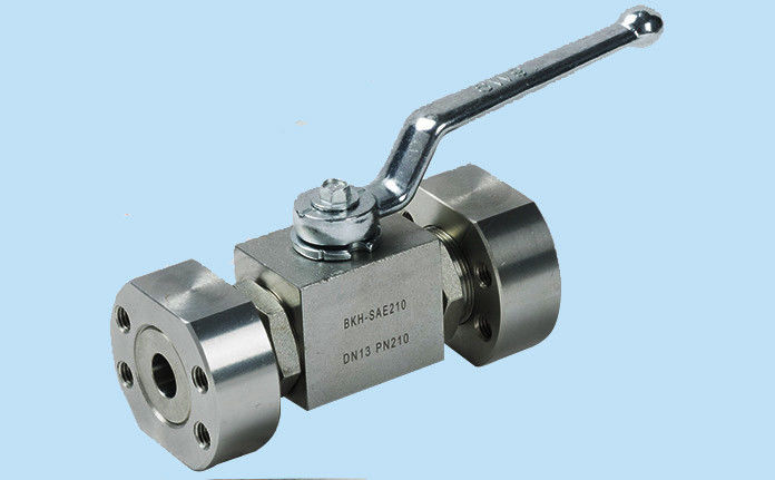 1'' Carbon Steel Hydraulic Valves High Pressure BKH & MKH Ball Valve With SAE - Flange
