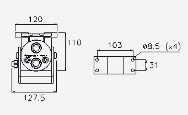 Multi Faster 2 Lines Hydraulic Multi Coupler Compact QP206 Series ...